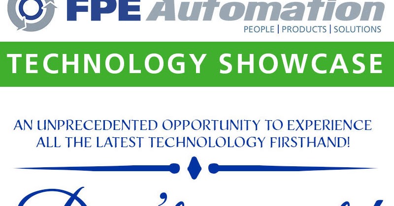 FPE Automation, Inc.: FPE Automation's Technology Showcase is Thursday ...