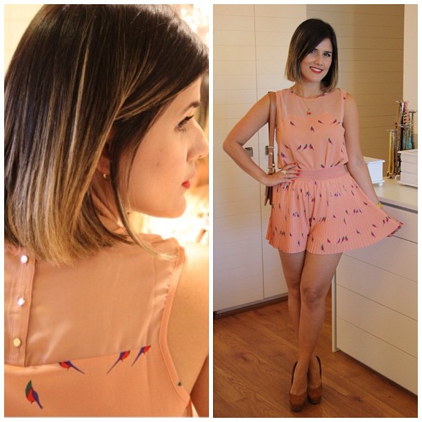 Loja Lakshmi : A Blogueira Dani Pompe - Cherry Pompe usa Chica Fulô!