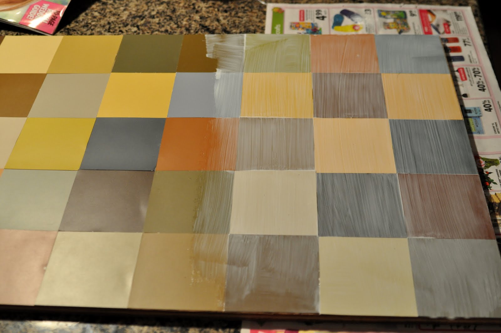 Paint Chip Wall Art | East Coast Creative