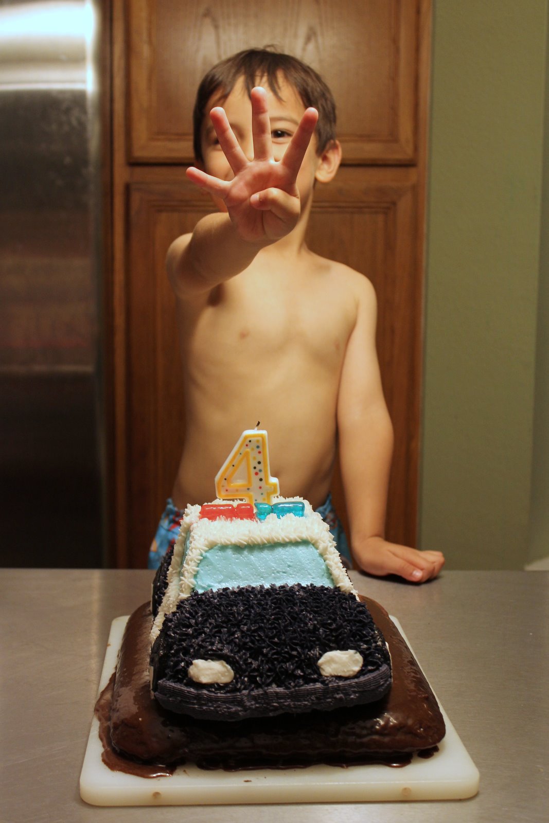 Songs from the Hearth: The Lego Robber Birthday Cake