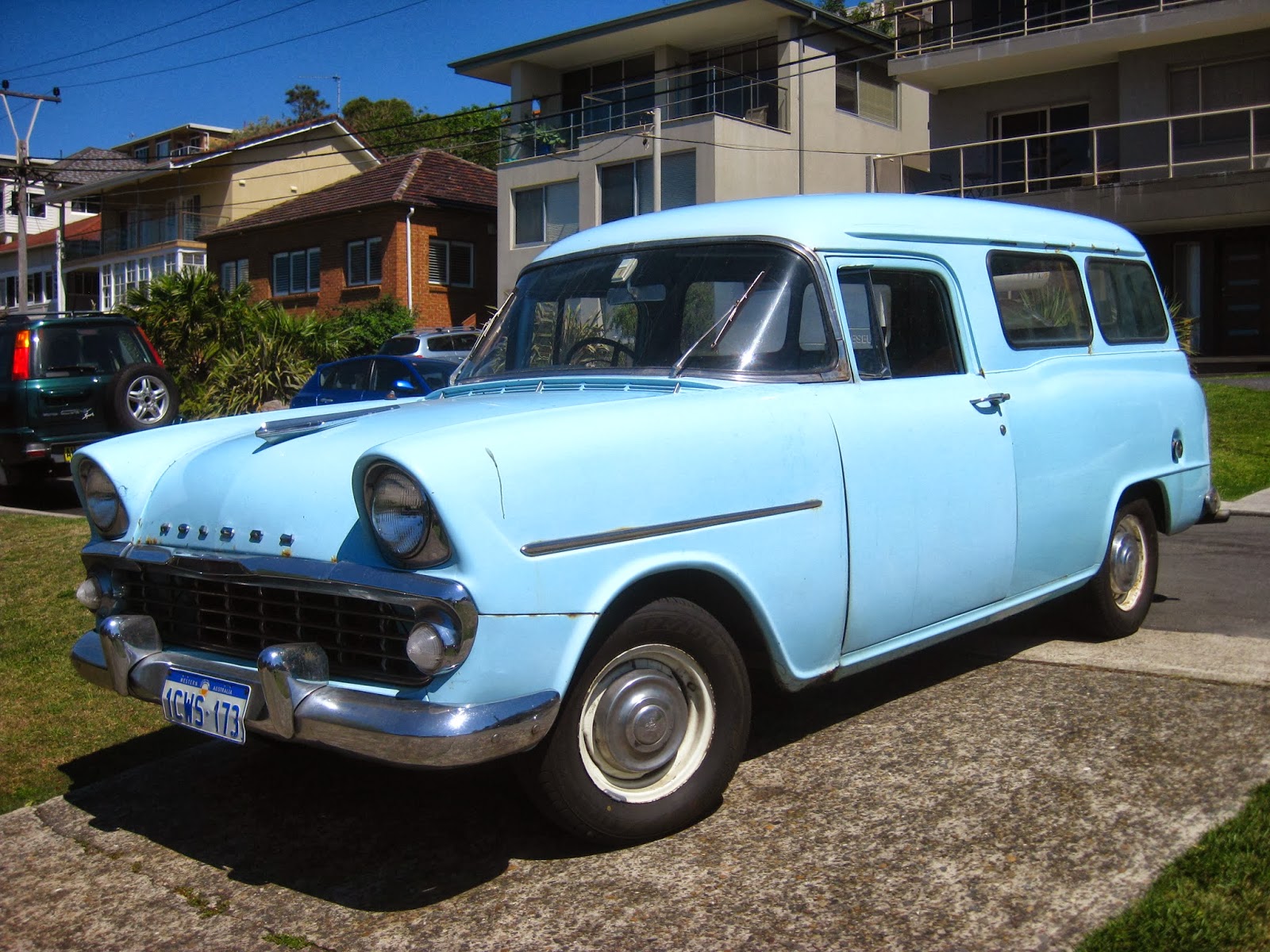 Aussie Old Parked Cars: 1961 Holden EK Panel Van