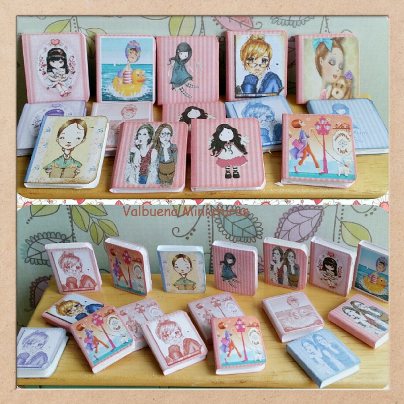 Miniaturas: Mini Libros Decorativos!!!