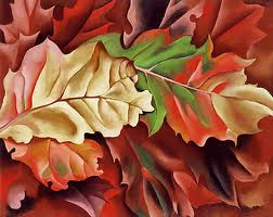 Ms. Kral's Art Room: 4th Grade Georgia O'Keeffe Leaves