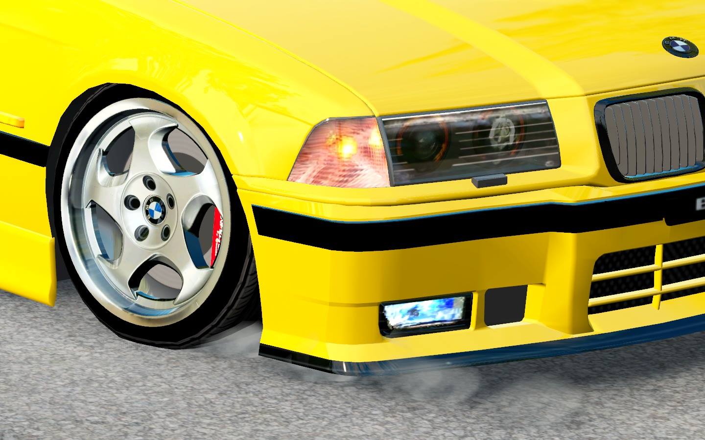 LFS BMW Throwing Jant Yaması - Live For Speed Mod - Yamaları