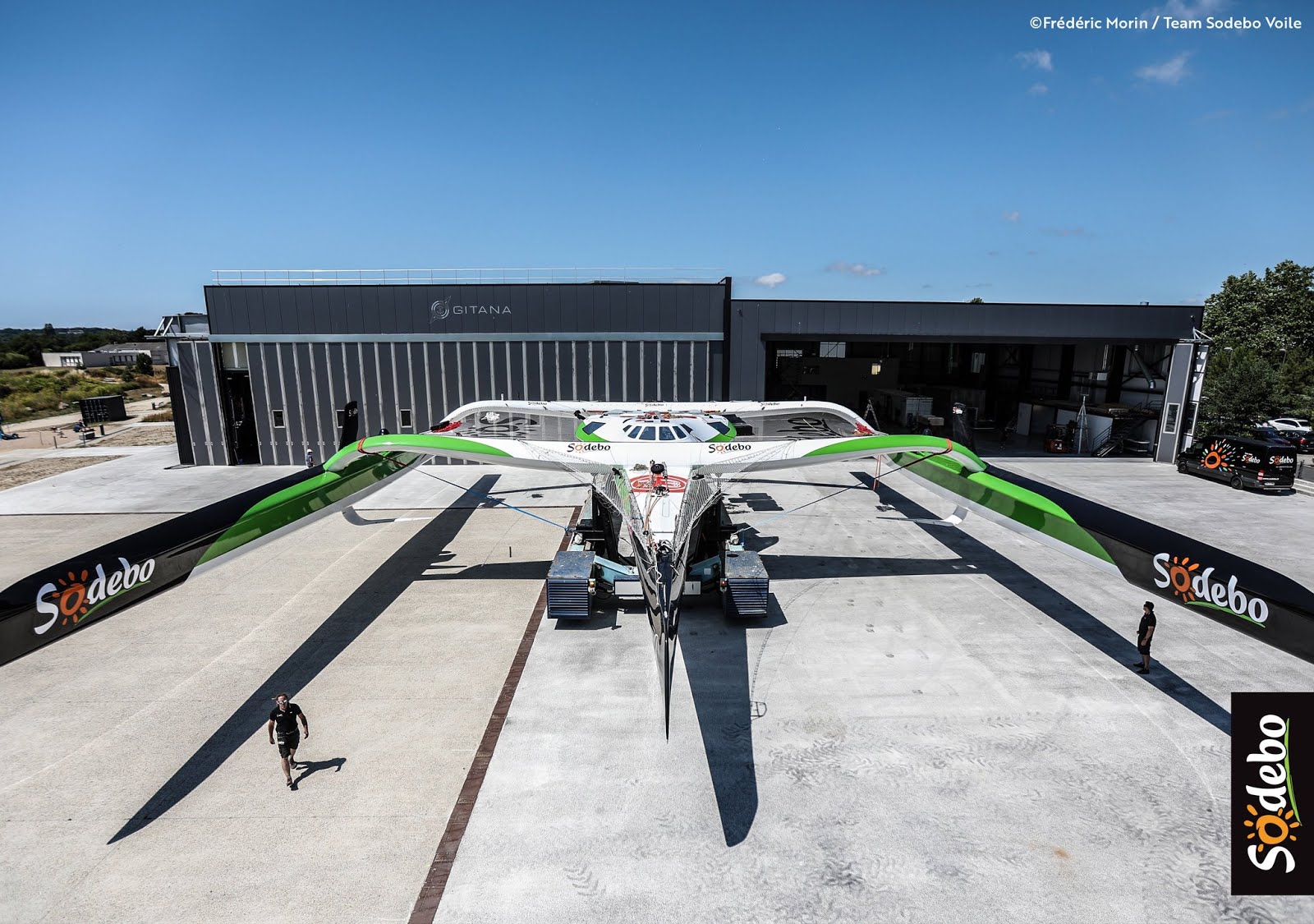 Sodebo Ultim 3 de retour dans son élément, chantier terminé pour le ...
