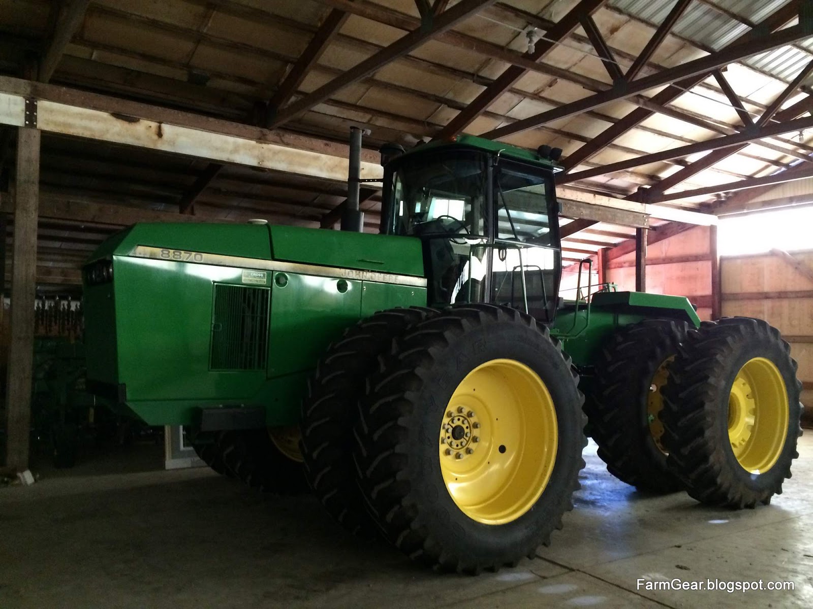 Farm Gear for Sale: John Deere 8870 4 Wheel Drive Tractor- 1996