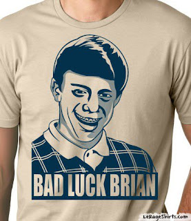Le Rage News: Awesome Bad Luck Brian T-Shirt from Le Rage Shirts