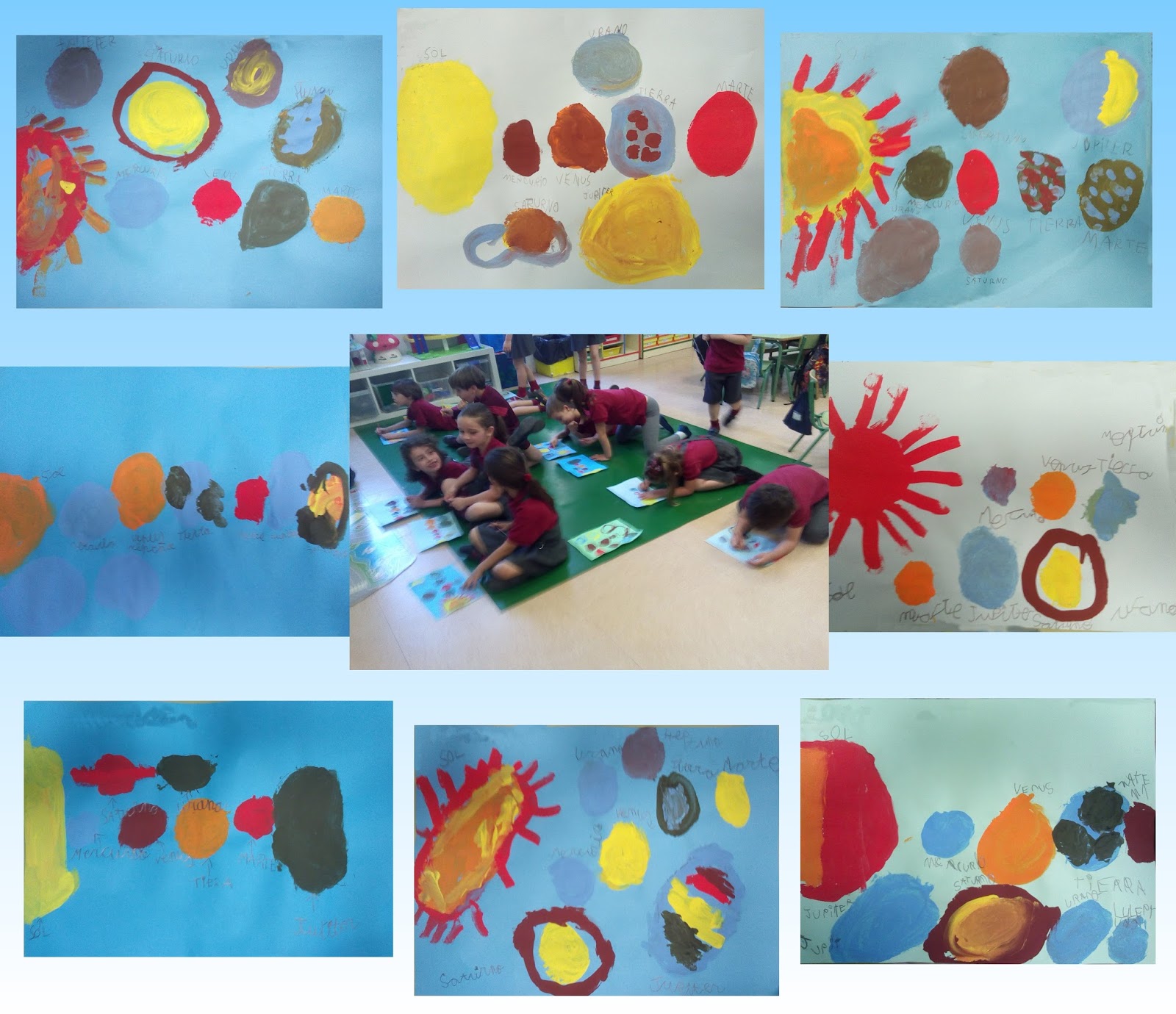 MI AULA DE INFANTIL: PROYECTO LOS PLANETAS