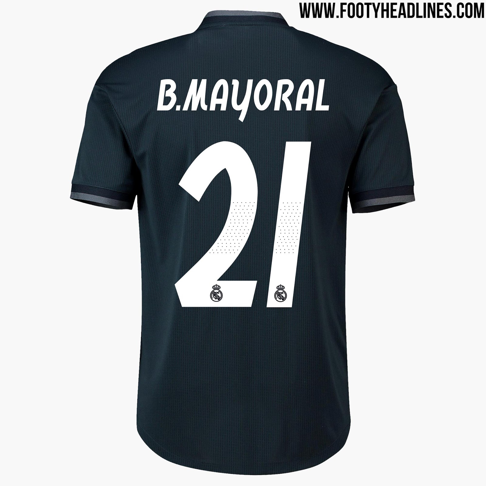 All-New Extraordinary Real Madrid 18-19 Kit Font Released - Footy Headlines