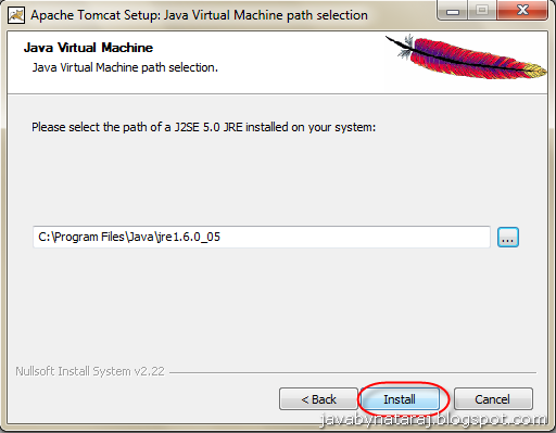 Installing and Configuring Tomcat 6.0 | JAVAbyNATARAJ