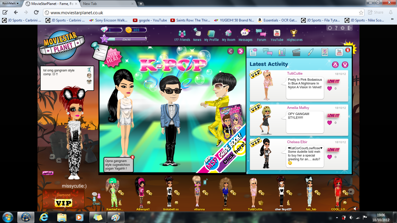 ♥Missycutie'z Msp bLoG..♫ ♥: Gangnam Style on Msp OMG !