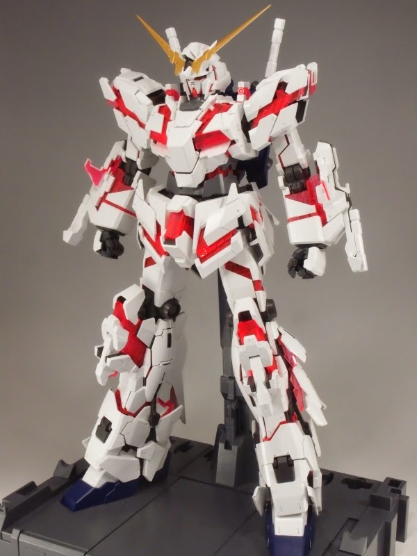 Review: PG 1/60 RX-0 Unicorn Gundam + LED Module by KENBILL BLOG Part 2