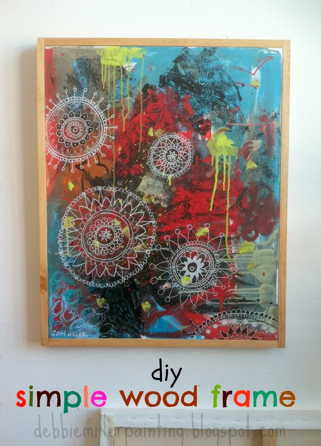 Simple Wood Frame DIY Simple Wood Frame DIY