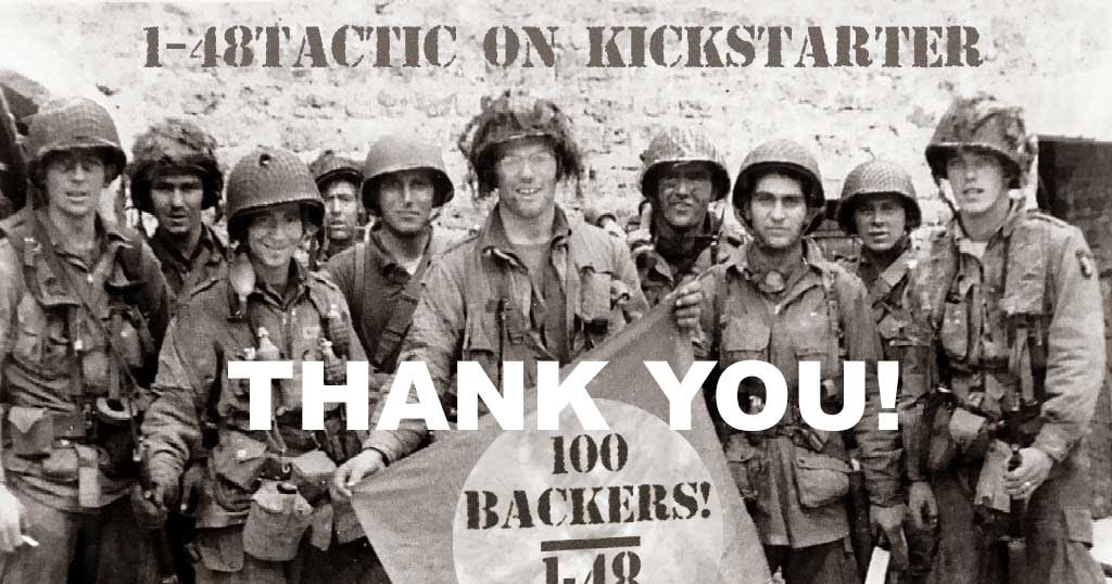 Wargame News and Terrain: Baueda: 1-48TACTIC Kickstarter Successfully ...