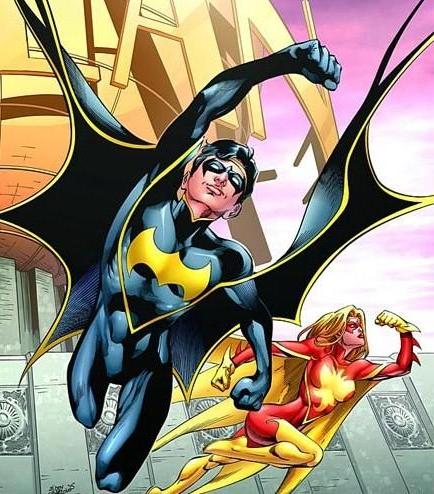 She's Fantastic: Power Girl & Supergirl as NIGHTWING & FLAMEBIRD!