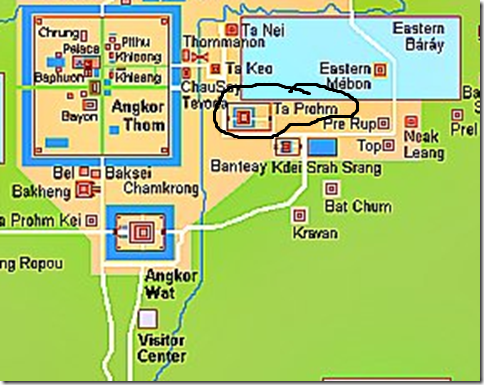 Living In The Land Of Smiles: Ta Prohm, The Temple of the Tomb Raider