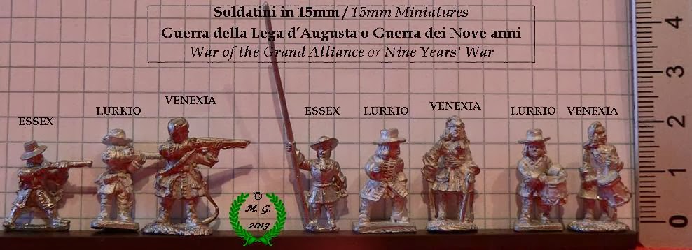 A ME MIEI DRAGONI!: COMPARAZIONE Soldatini in 15mm - 15mm MINIATURES ...