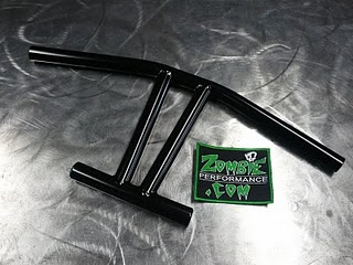 ZOMBIE PERFORMANCE: ZOMBIE PERFORMANCE CUSTOM MOTORCYCLE HANDLE BARS