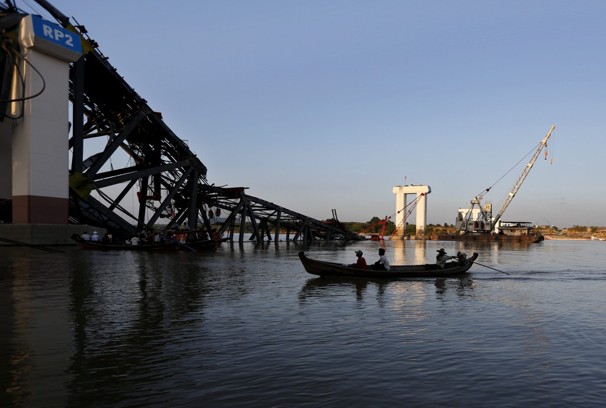 Strong earthquake strikes northern Myanmar; bridge, gold mine collapse ...