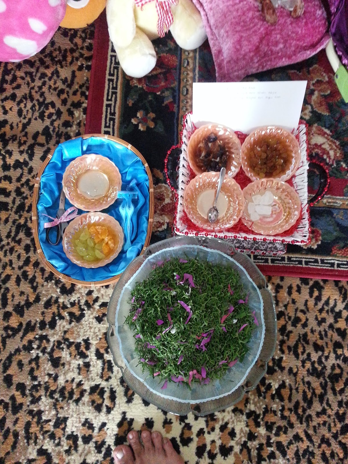 Diari Online Ayu: Barang Untuk Majlis Cukur Jambul dan Tahnik