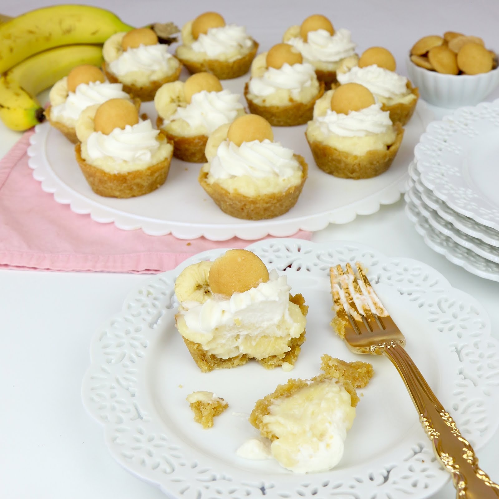 {VIDEO} Mini Banana Pudding Cups - The Lindsay Ann