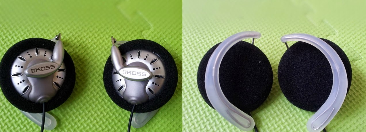 GOBEDH: REVIEW KOSS KSC75 (standard and headband mod)
