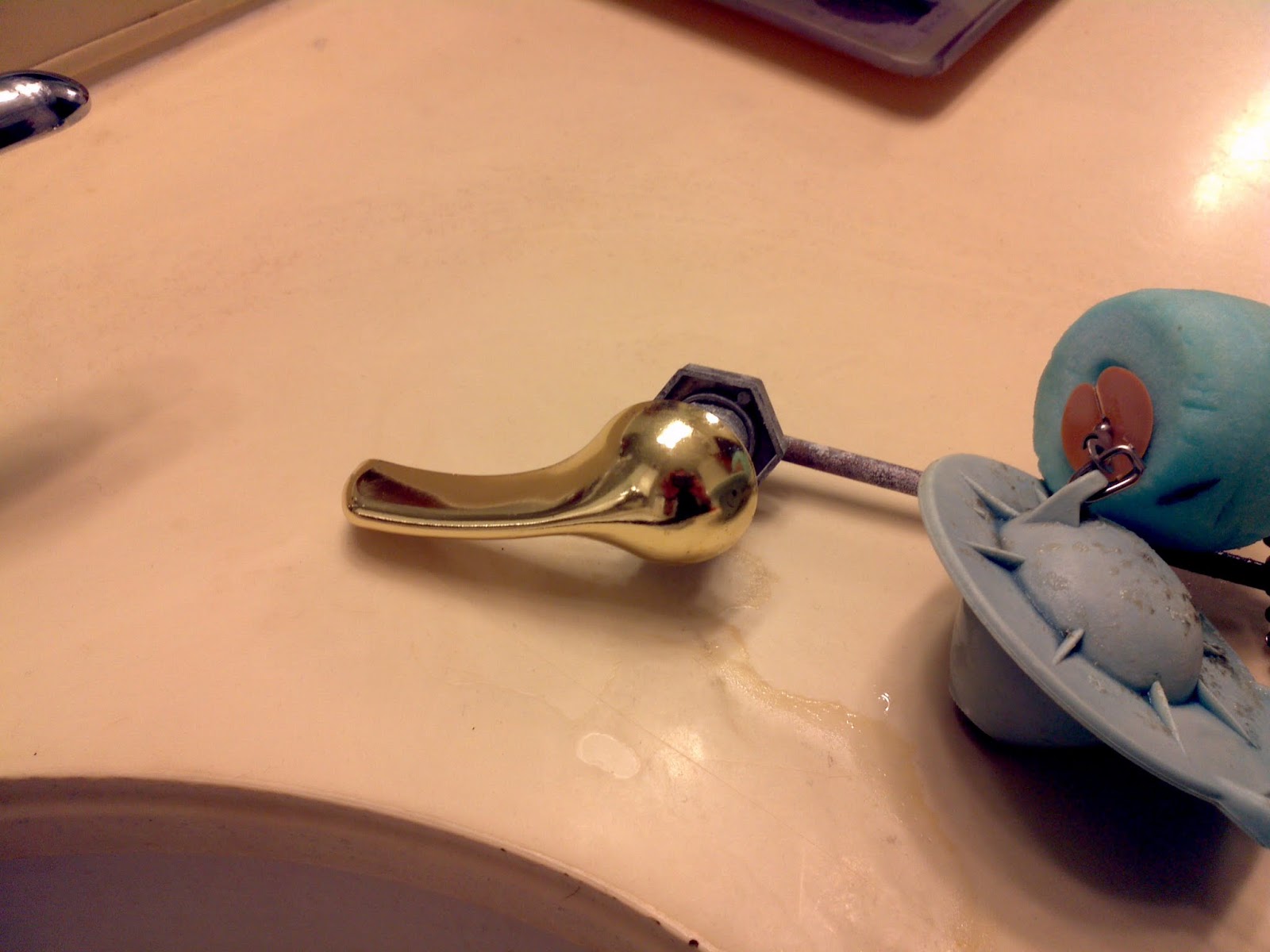 Pekema Projects: Toilet Handle Redux Pekema Projects: Toilet Handle Redux