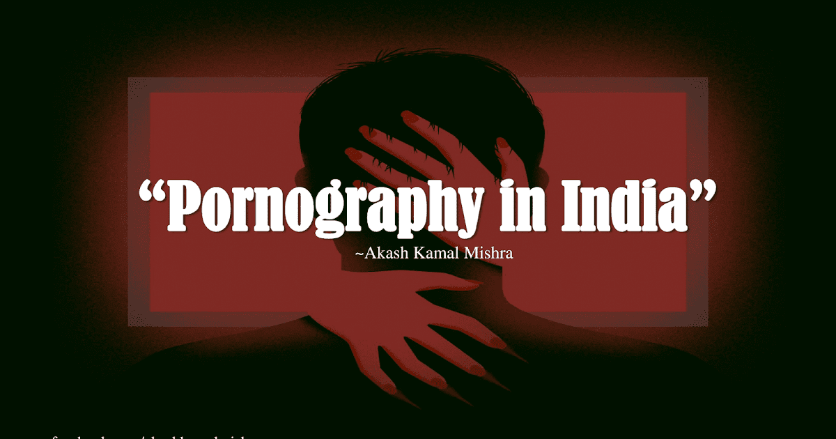 Pornography In India