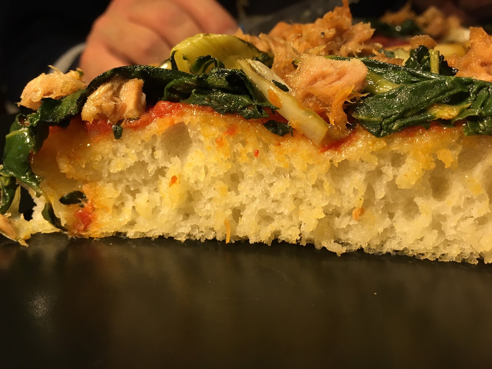 la cucina di bimba pimba: ricetta Pizza alta e soffice a tutto dentro ...