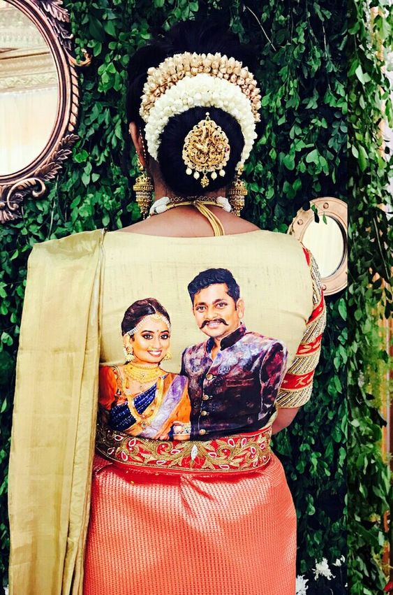 15 Unique Blouse Designs For Wedding Saree - Candy Crow