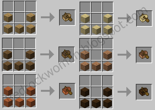 MINECRAFT: Todos los crafteos de Minecraft 1.9