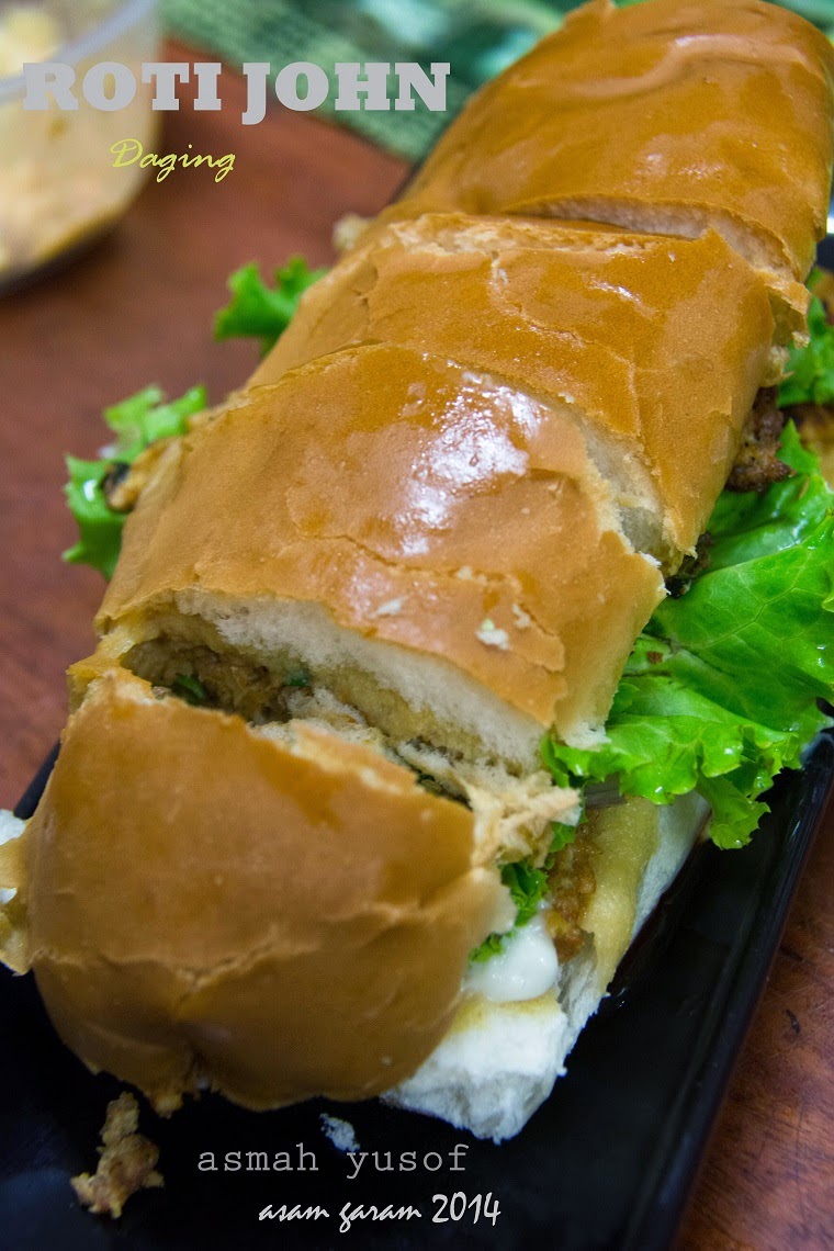 Asam Garam: ROTI JOHN DAGING rezeki untuk berbuka.