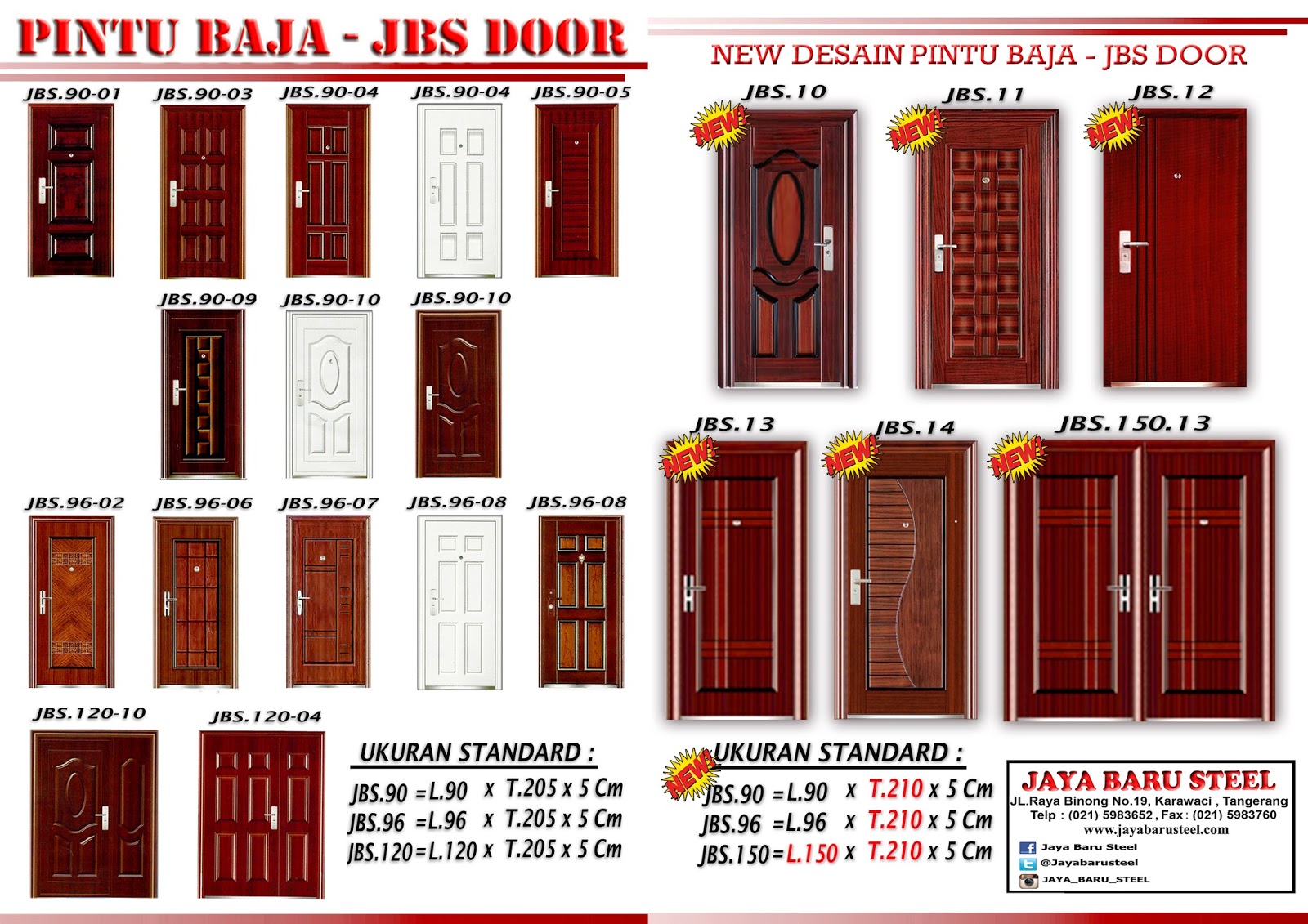 Harga Pintu Besi Minimalis: 081233888861 (JBS),Pintu Besi, Harga Pintu ...