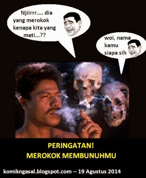 14 Meme 'Peringatan Merokok' Ini Bukannya Ngeri Malah Bikin Ngakak