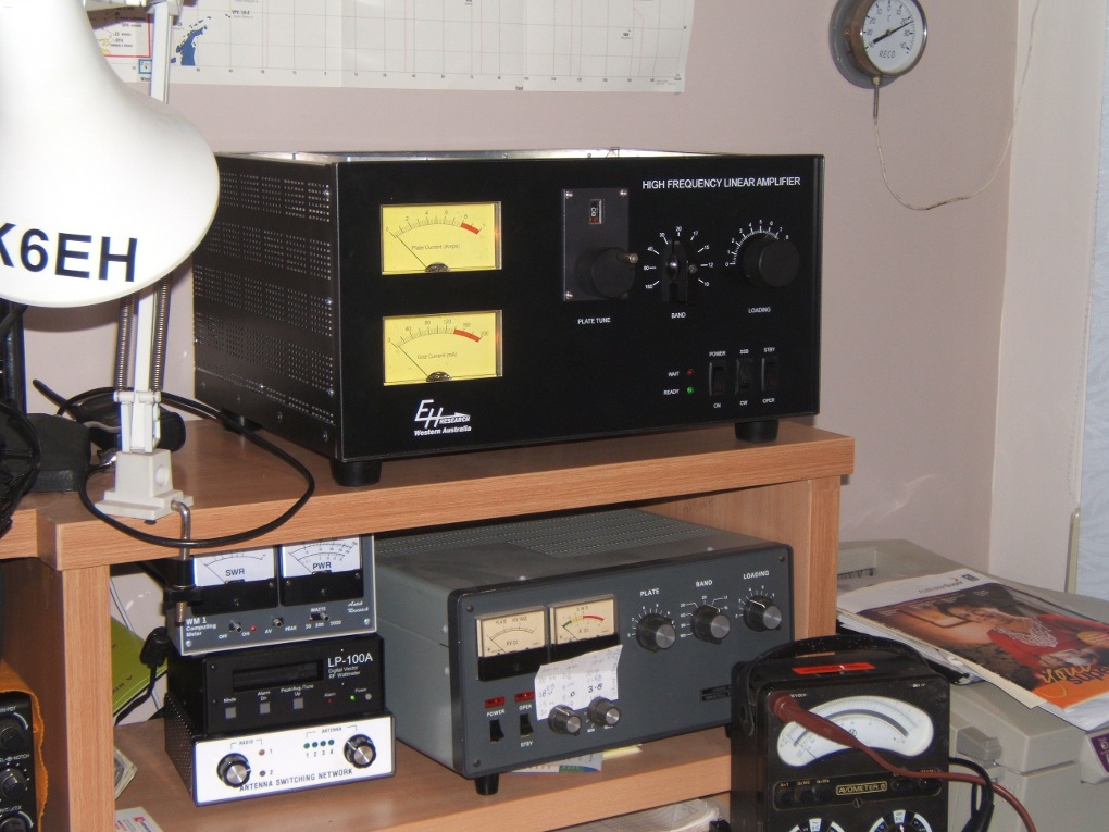 Amateur Radio Station VK6EH: Home Brew Linear Power Amplifier.
