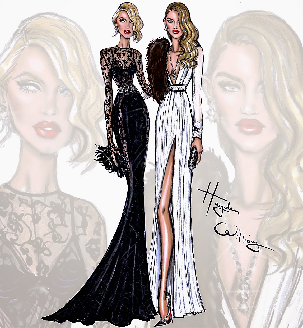 Hayden Williams Fashion Illustrations: February 2015
