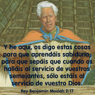 SUD LA CEIBA: Mosiah 2:17