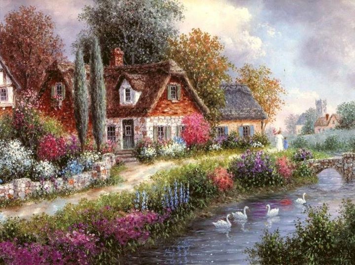 Dennis Lewan, 1943 | Romantic painter | Tutt'Art@ | Pittura * Scultura ...