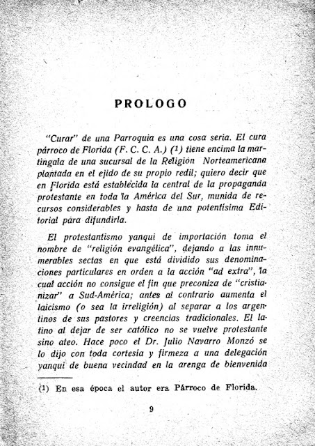 Castellaniana: "Prólogo" a un libro de Edmundo Vanini