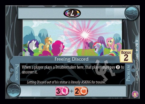 MLP Freeing Discord CCG Cards | MLP Merch