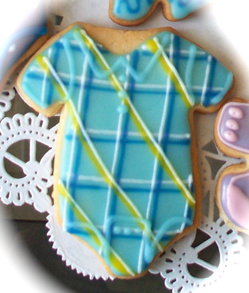 My little bakery 🌹: Baby Boy cookies