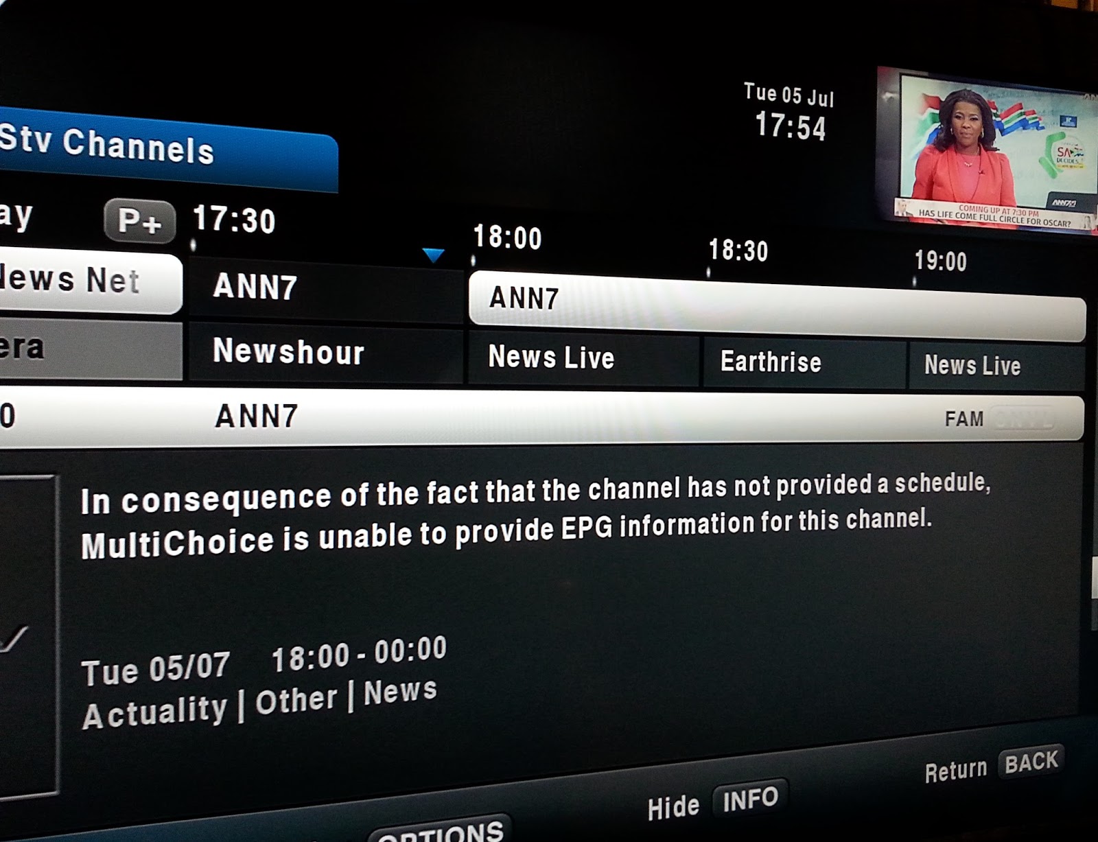 TV with Thinus: EMBARRASSING. ANN7 on DStv now so bad it can't even be ...