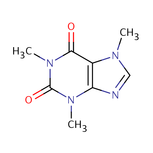 Struktur Kafein (Caffeine) dan Rumus kimia Kafein (Caffeine) | Obat ...