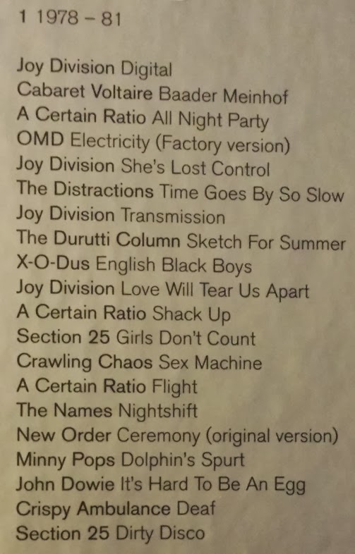 Nothing: Factory Records box set