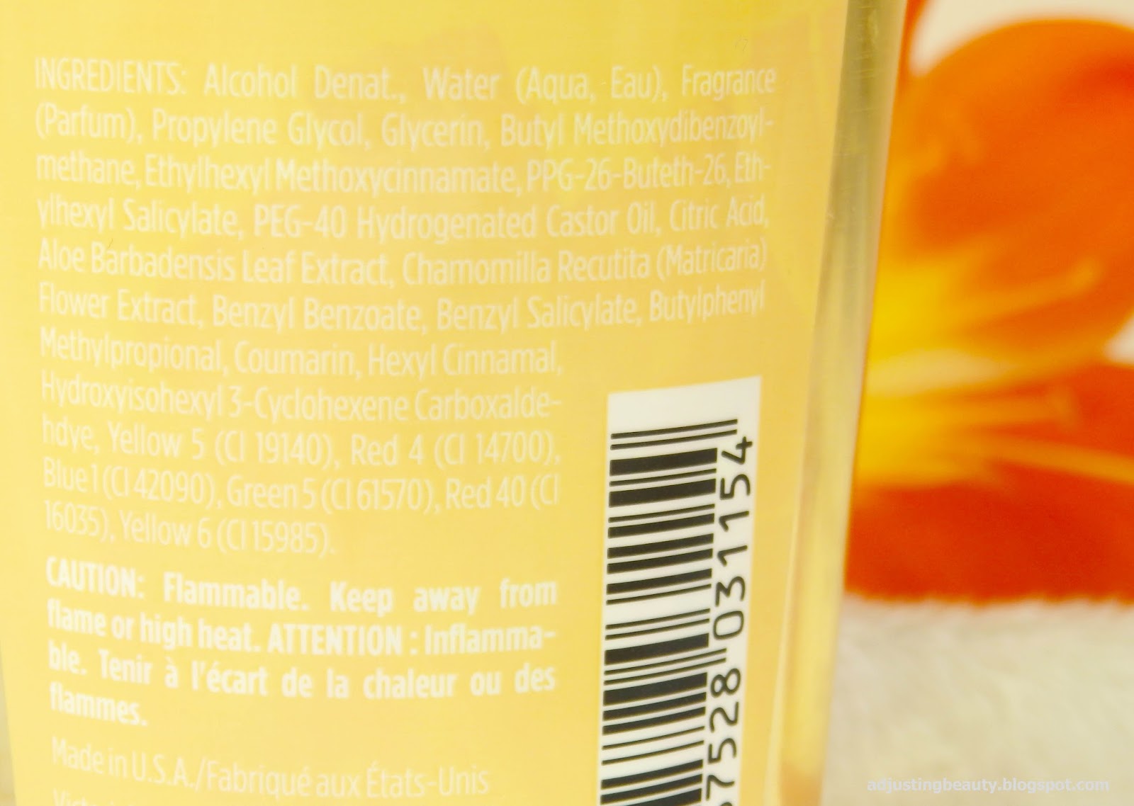 Review: Victoria's Secret Coconut Passion Fragrance Mist - Adjusting Beauty