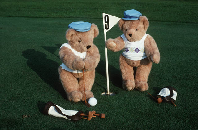 Free HD Images (FIFCU Purchased): Teddy Bear Golf