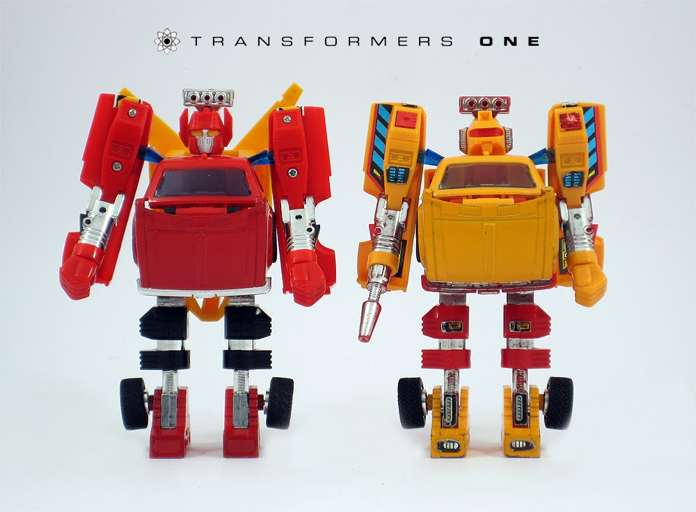 Transformers Square One: Diaclone "Red Hoist" Quickie