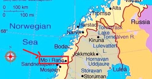 Ultima Thule: Mo i Rana, a norwegian polar fairy tale