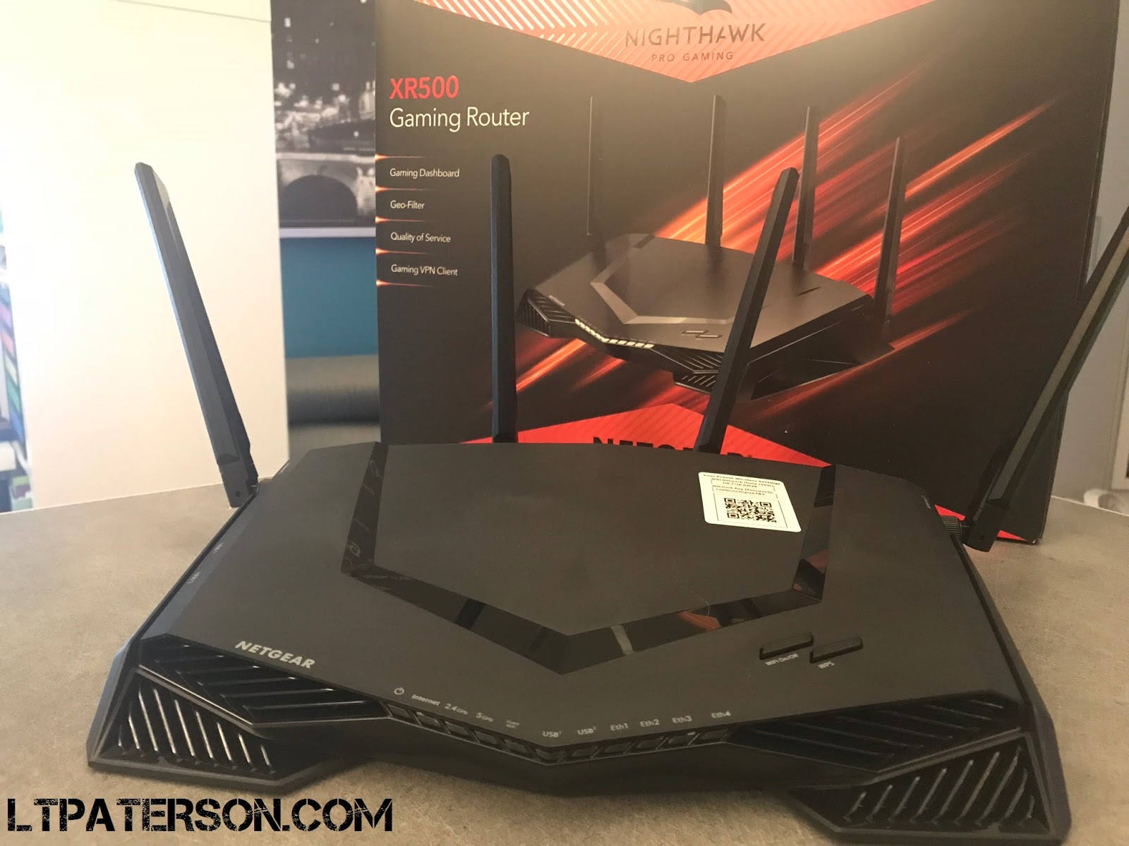 Test routeur Netgear XR500 Nighthawk Pro Gaming | Ltpaterson.com Blog ...