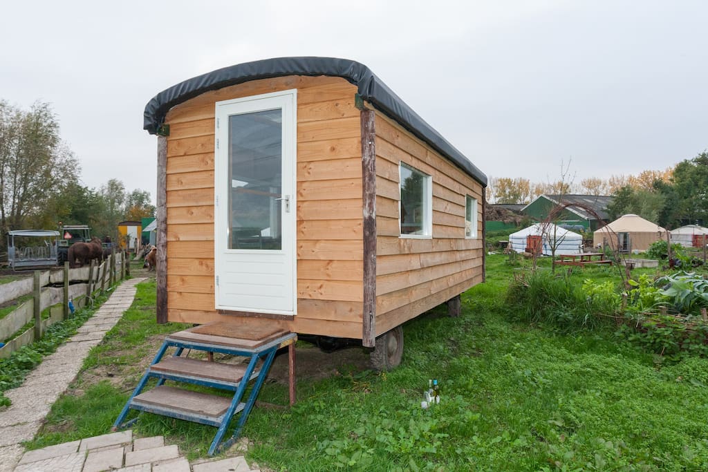 Dutch Caravan-Style Tiny Home [ TINY HOUSE TOWN ]